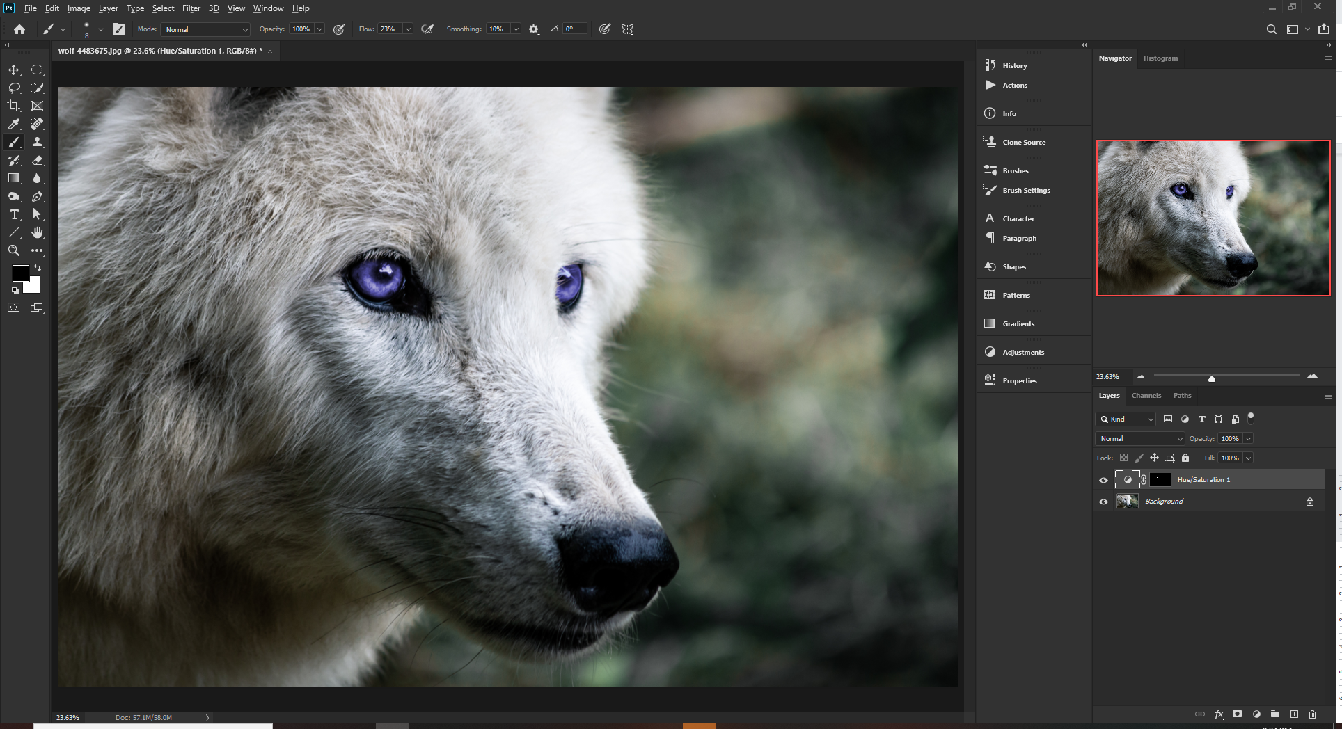 How to Change Eye Color in Photoshop | The Digital Art World