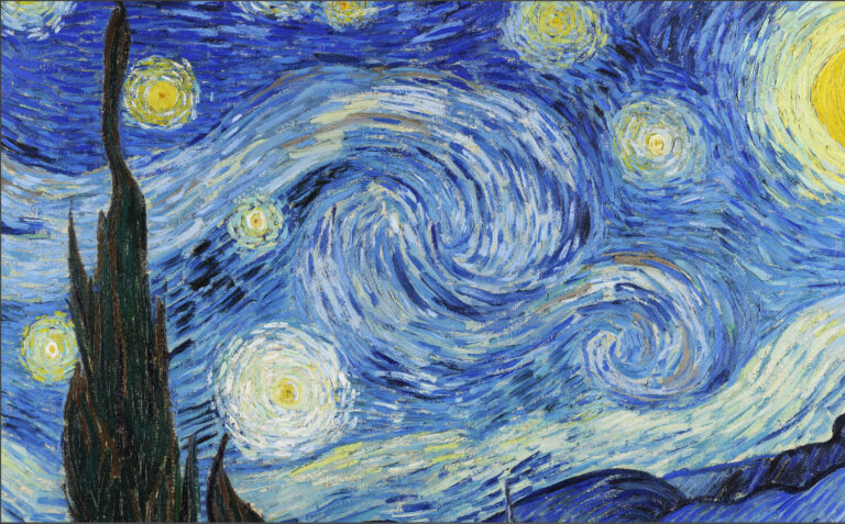 The Starry Night - Vincent van Gogh | The Digital Art World